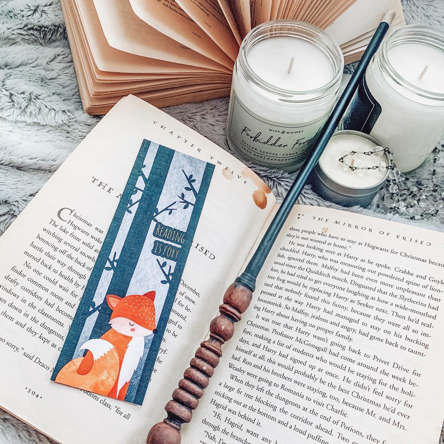 Reading is Foxy Bookmark, Fox Bookmark, Bookish Gift, Cute Book Lover ...
