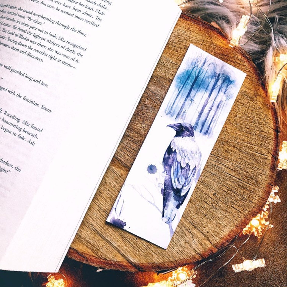 Raven Bookmark Bundle Special Offer Pricing Raven and Birds - Etsy