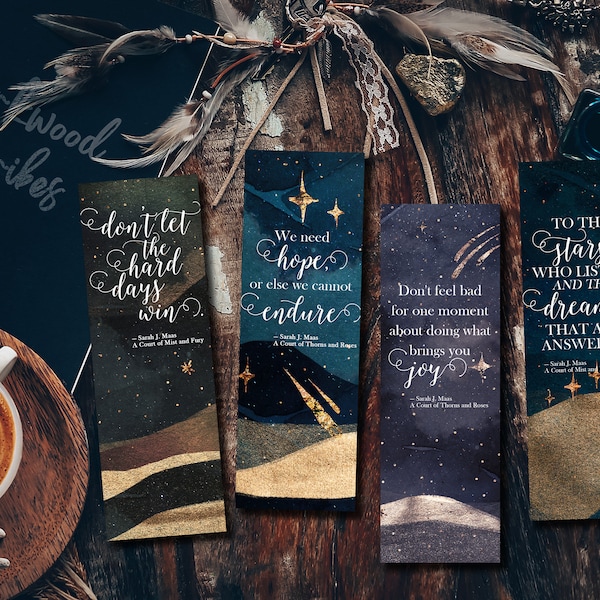 Acotar Book Marks Printable - Etsy