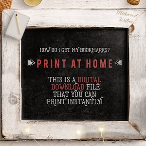 Jane Eyre Set of Printable Bookmarks, Watercolor Charlotte Bronte ...