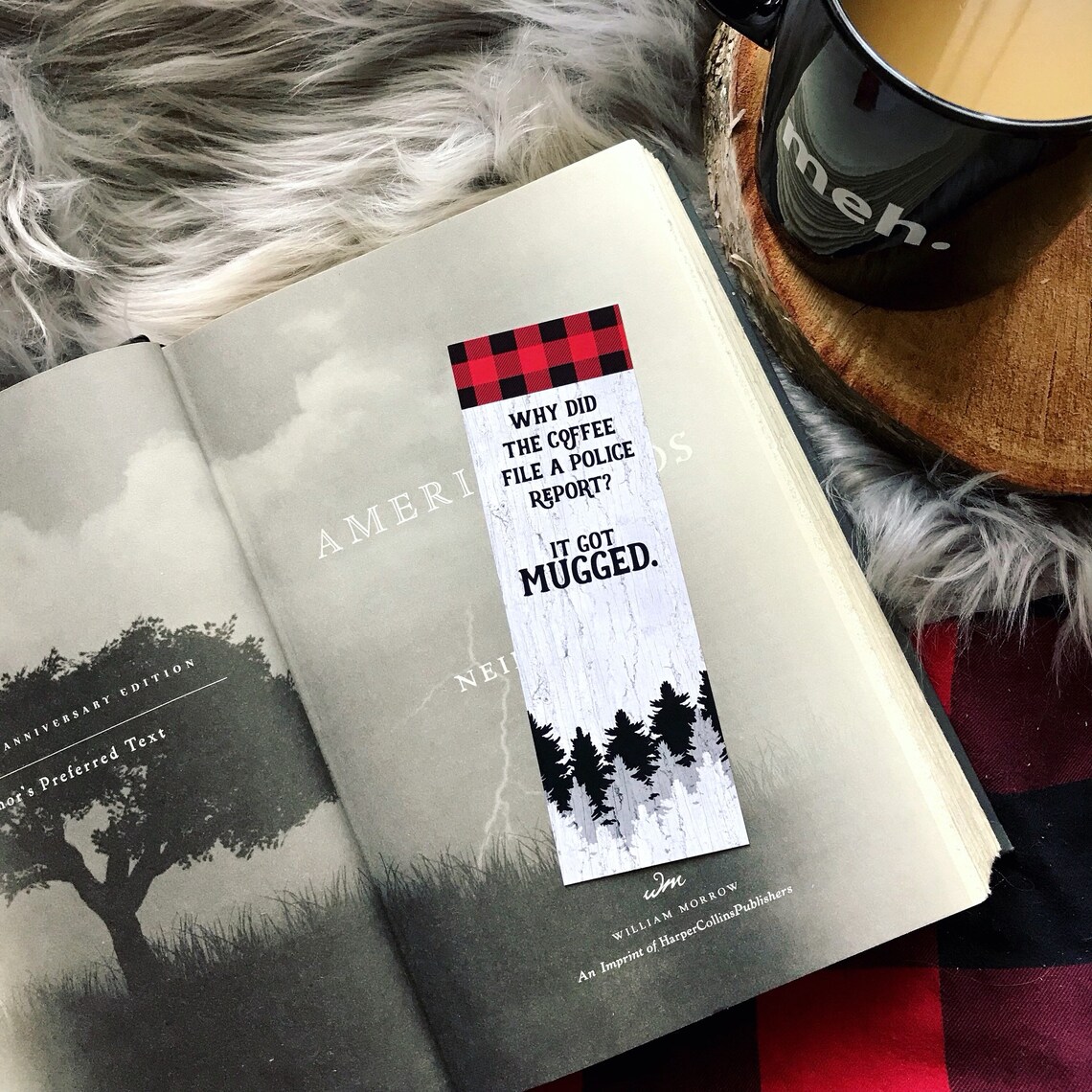 Dad Jokes Bookmarks Printable Instant Download Dad Joke Plaid | Etsy