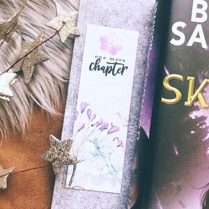 Easter Flower Bookmarks, Instant Download Printable Neil Gaiman Quote ...