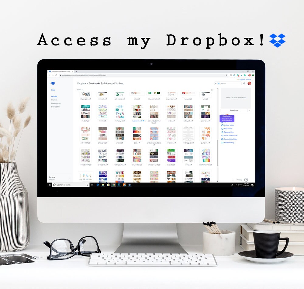 Bookmark Vault Full Collection of My Bookmarks Instant - Etsy