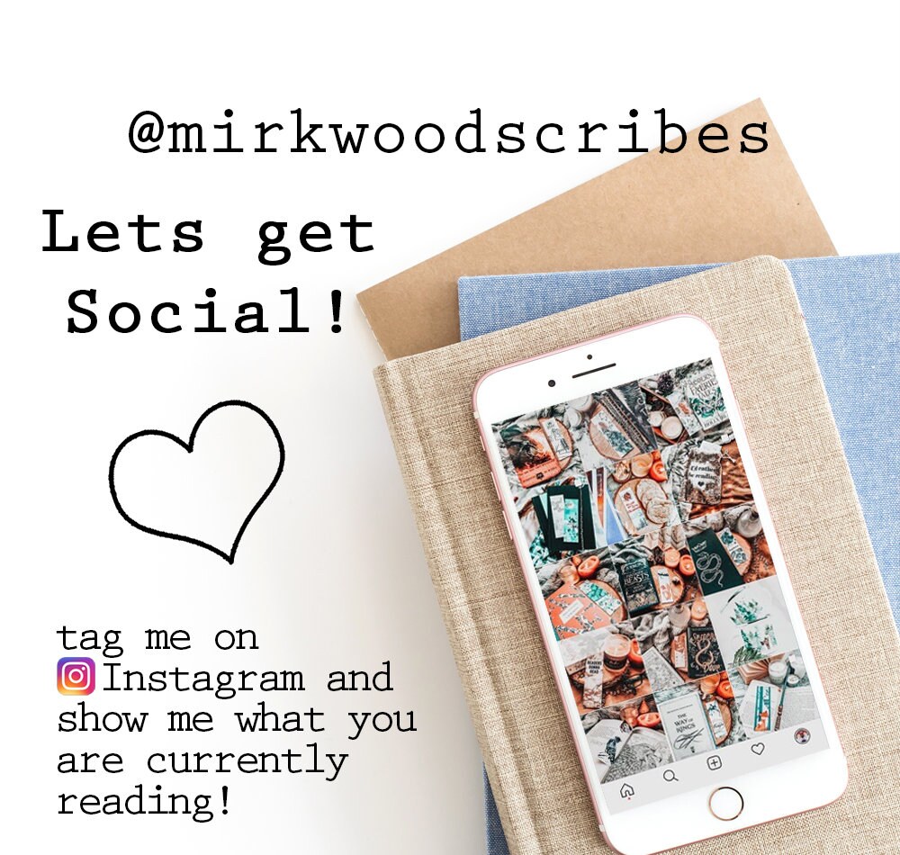 Wolf Mountain Bookmark Watercolor Handmade Winter Bookmark | Etsy