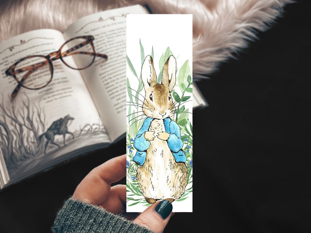 Adorable Peter Rabbit Bookmark, Beatrix Potter's Peter Rabbit ...