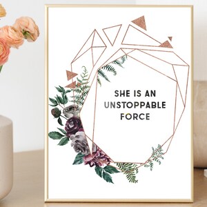 She is an Unstoppable Force, Women Power, She Persisted, Inspirational ...