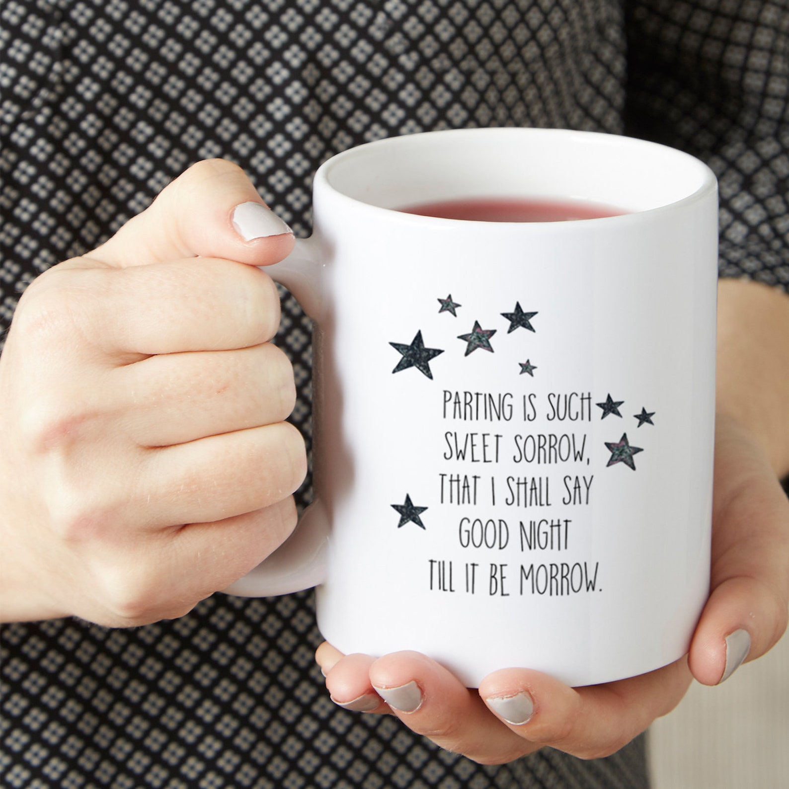 Romeo and Juliet Mug Shakespeare Quote Coffee Mug Romantic | Etsy