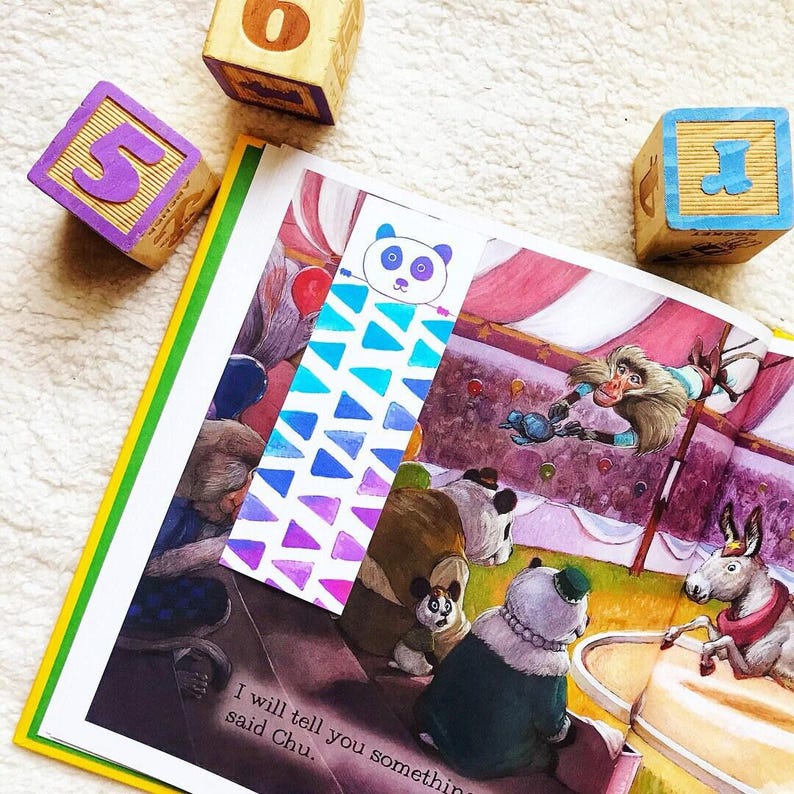 Rainbow Animal Bookmarks, Animal Sketches Peek-a-boo Bookmarks, Rainbow ...