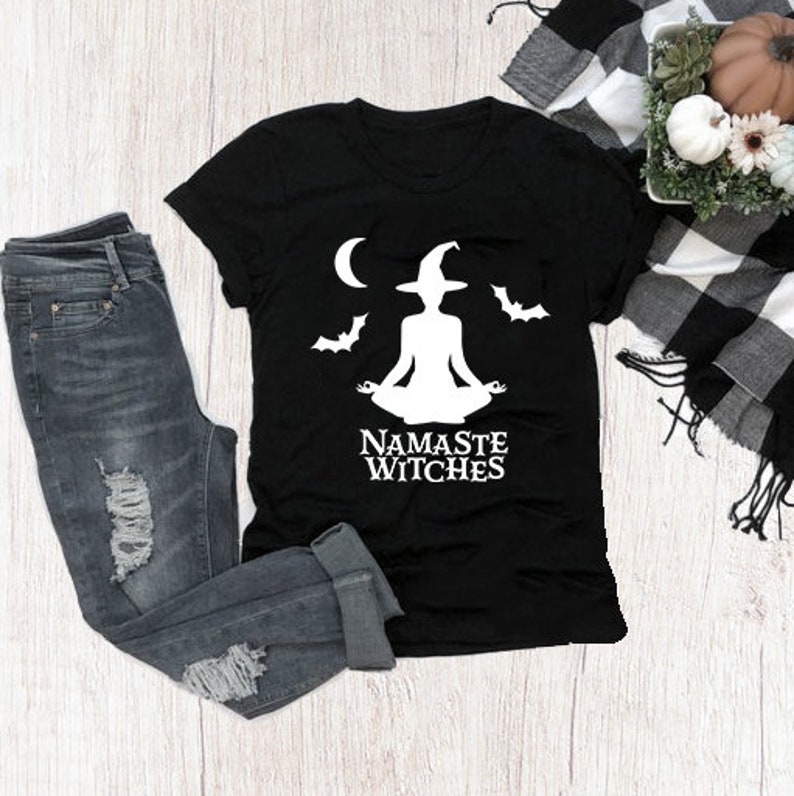 Namaste Witches | PNG | SVG| Fall | Halloween| Cricut | Silhouette ...
