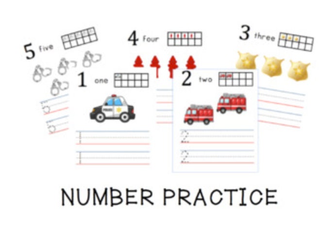 Community Helpers Math Activity Bundle {preschool/daycare/kindergarten ...