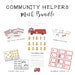 Community Helpers Math Activity Bundle {preschool/daycare/kindergarten ...