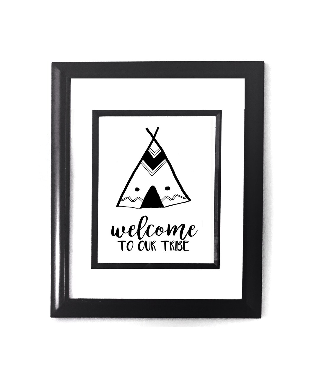 Wall Art | Welcome to Our Tribe | Room Decor | Instant Download - Etsy