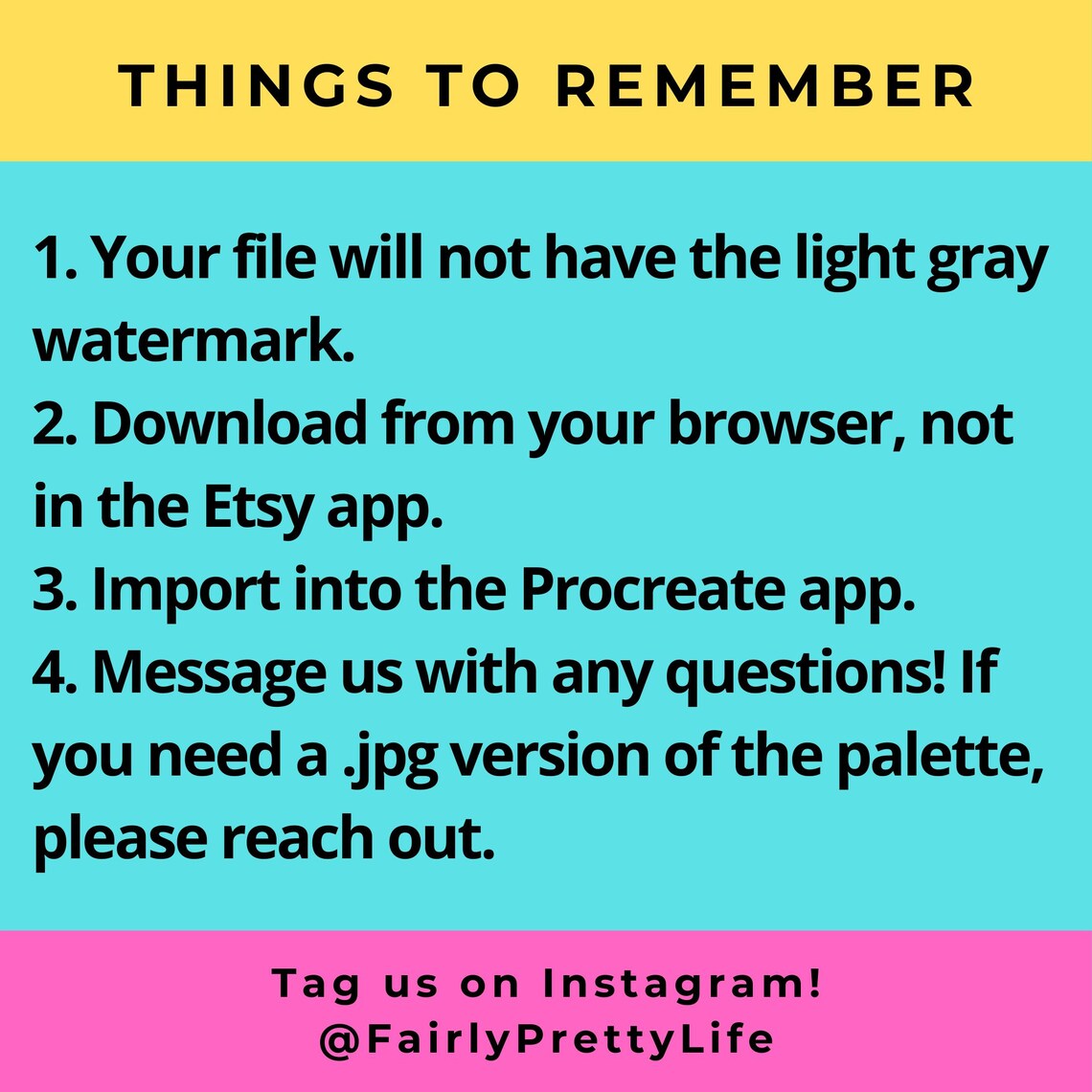 Tea Time Color Palette | Procreate Palette | Color Swatch - Etsy