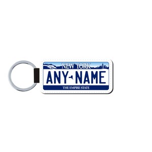 Personalized New York License Plate - Any Name, Choose Your Plate Size ...