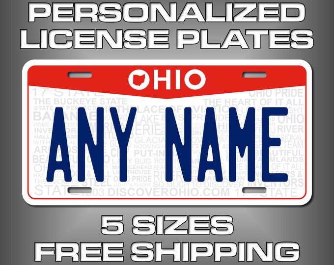 Personalized Arkansas License Plate Decals Stickers Version 1 Sheet of ...