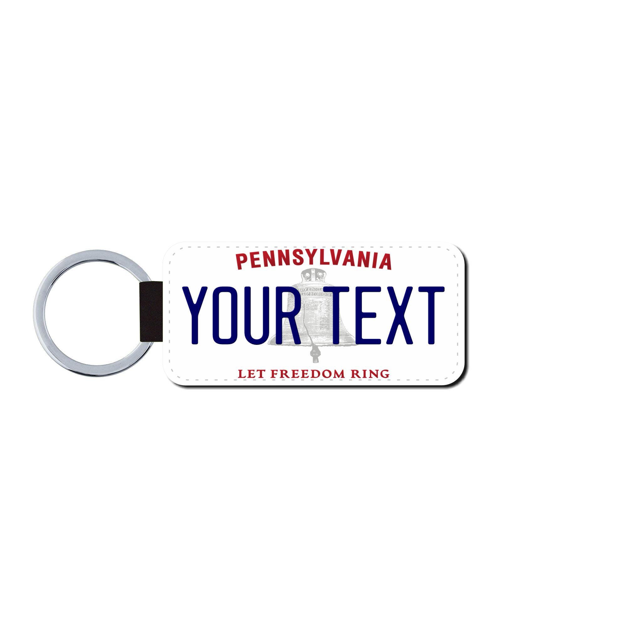 Personalized Pennsylvania License Plates - 5 Sizes Version 3 - Let ...