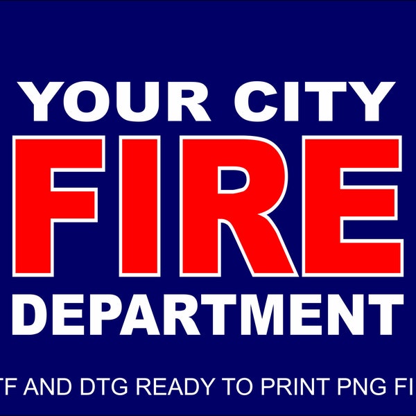 Fire Department Font - Etsy