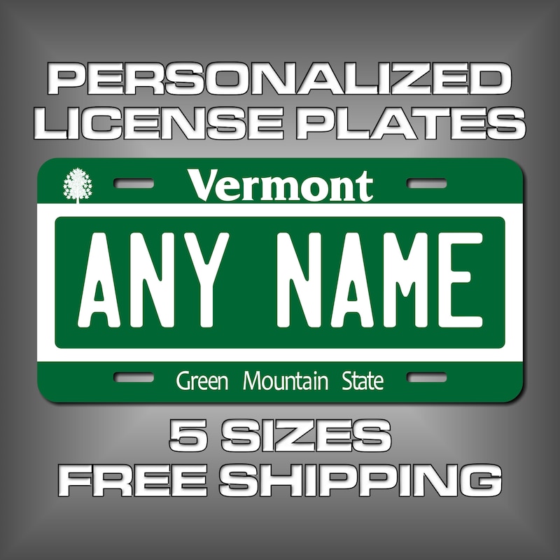Vermont Text - Etsy
