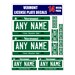 Personalized Missouri License Plate Decals Stickers Version 3 Sheet of ...