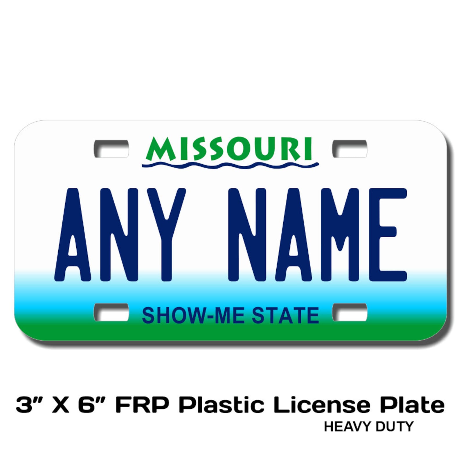 Personalized Missouri Novelty License Plates 5 Sizes for Toy - Etsy