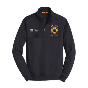 Fire Department Work Shirt - Custom Embroidery - Your Department Name ...