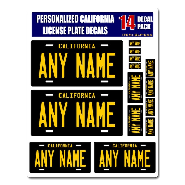 California Decal - Etsy