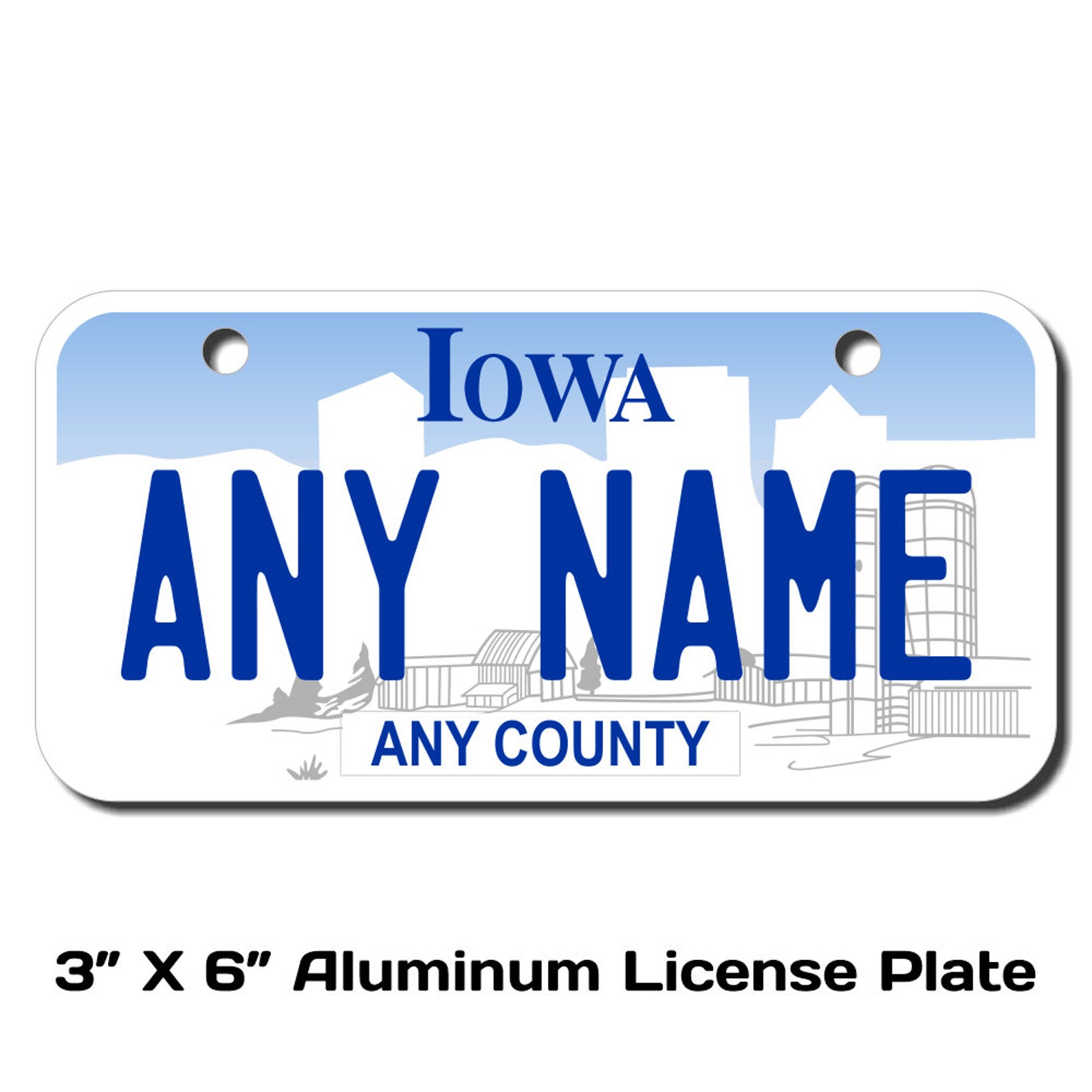 Personalized Iowa Novelty License Plates 5 Sizes for toy - Etsy Italia