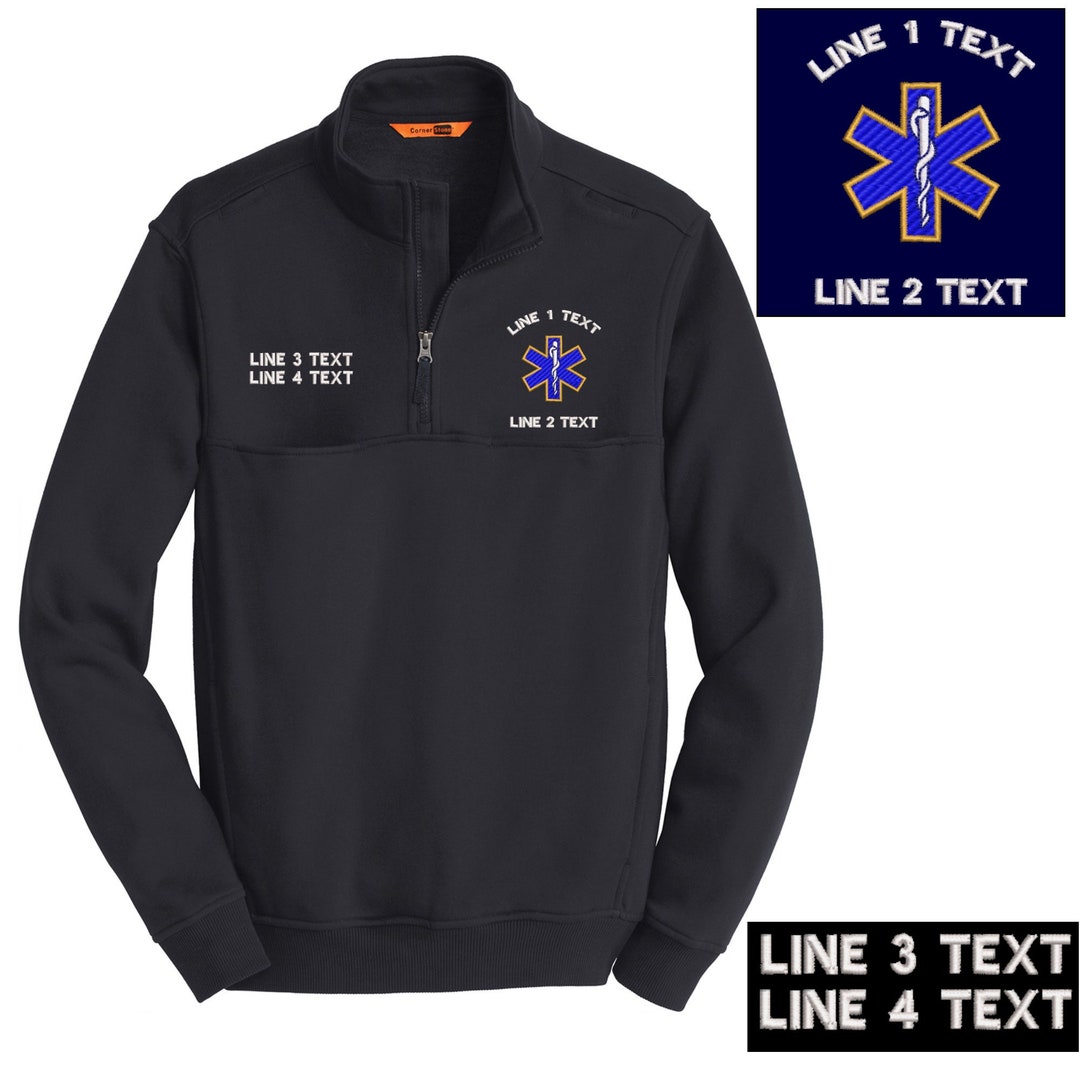 EMS Paramedic Rescue Work Shirt Custom Embroidery Your - Etsy