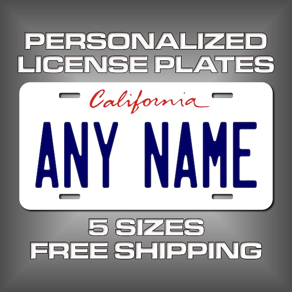 License Plate Wrap California - Etsy
