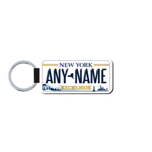 Personalized New York License Plate - Any Name, Choose Your Plate Size ...