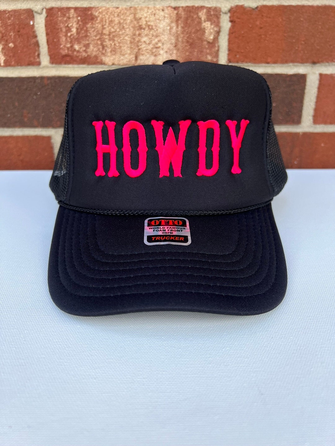 Howdy Embroidered Retro Trucker Hat - Etsy