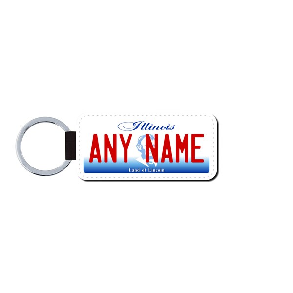 Illinois Personalized License Plate - Etsy