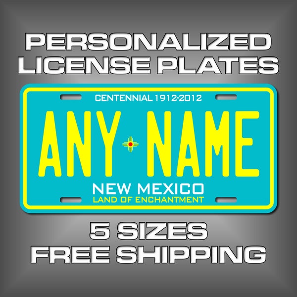 Front License Plate New Mexico - Etsy