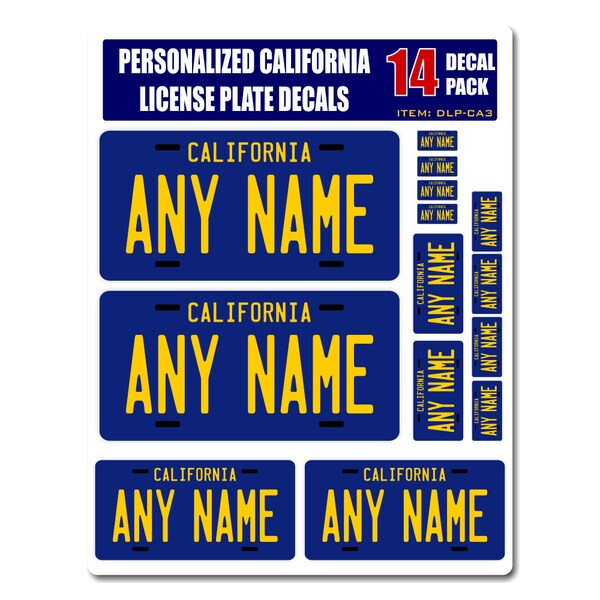 California License Plate - Etsy