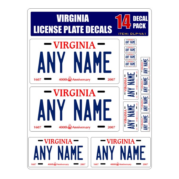 Stickers License Plate - Etsy