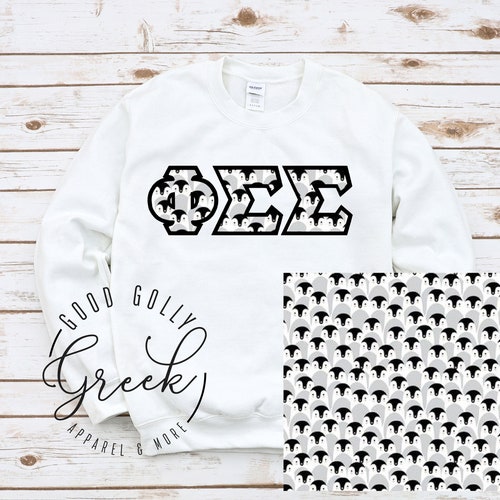 Strawberries Greek Stitch Letters Sorority Apparel - Etsy