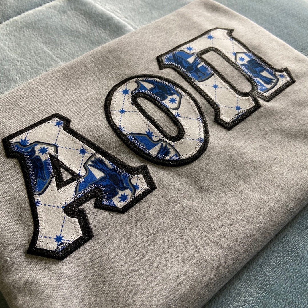 Custom Harry Potter Greek Stitch Letters - Sorority Apparel - Sorority ...