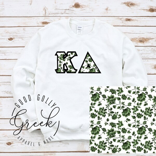 Stitch Letters Sorority Shirt - Etsy