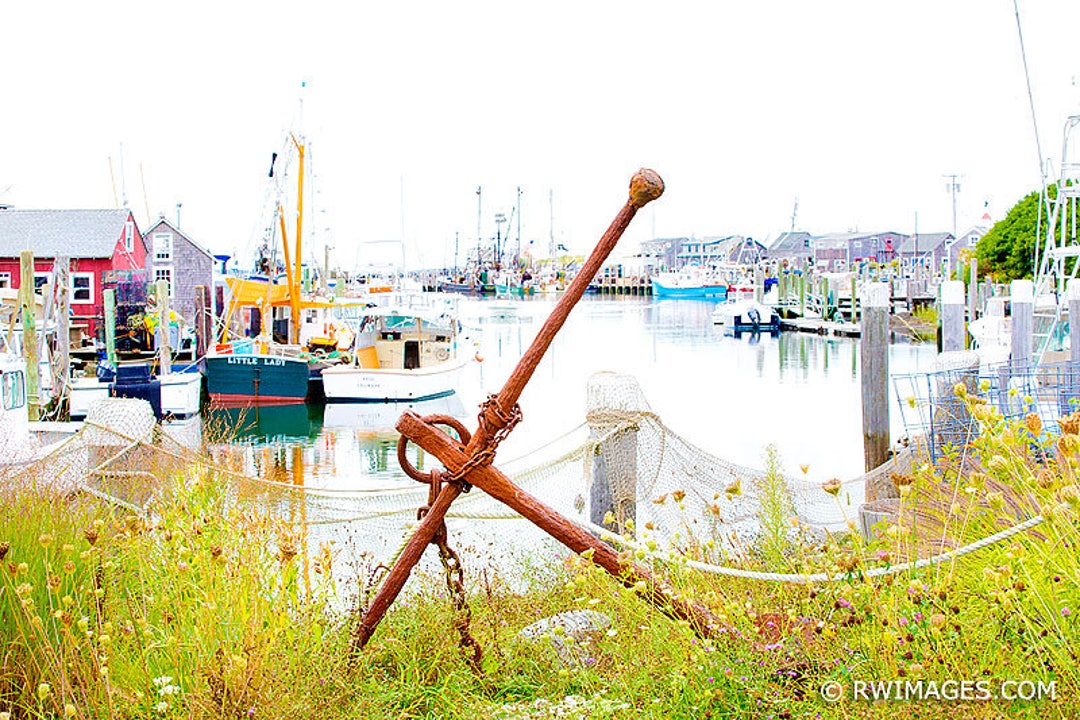 Fine Art Photography Print - Martha's Vineyard Chilmark Fishing Village ...
