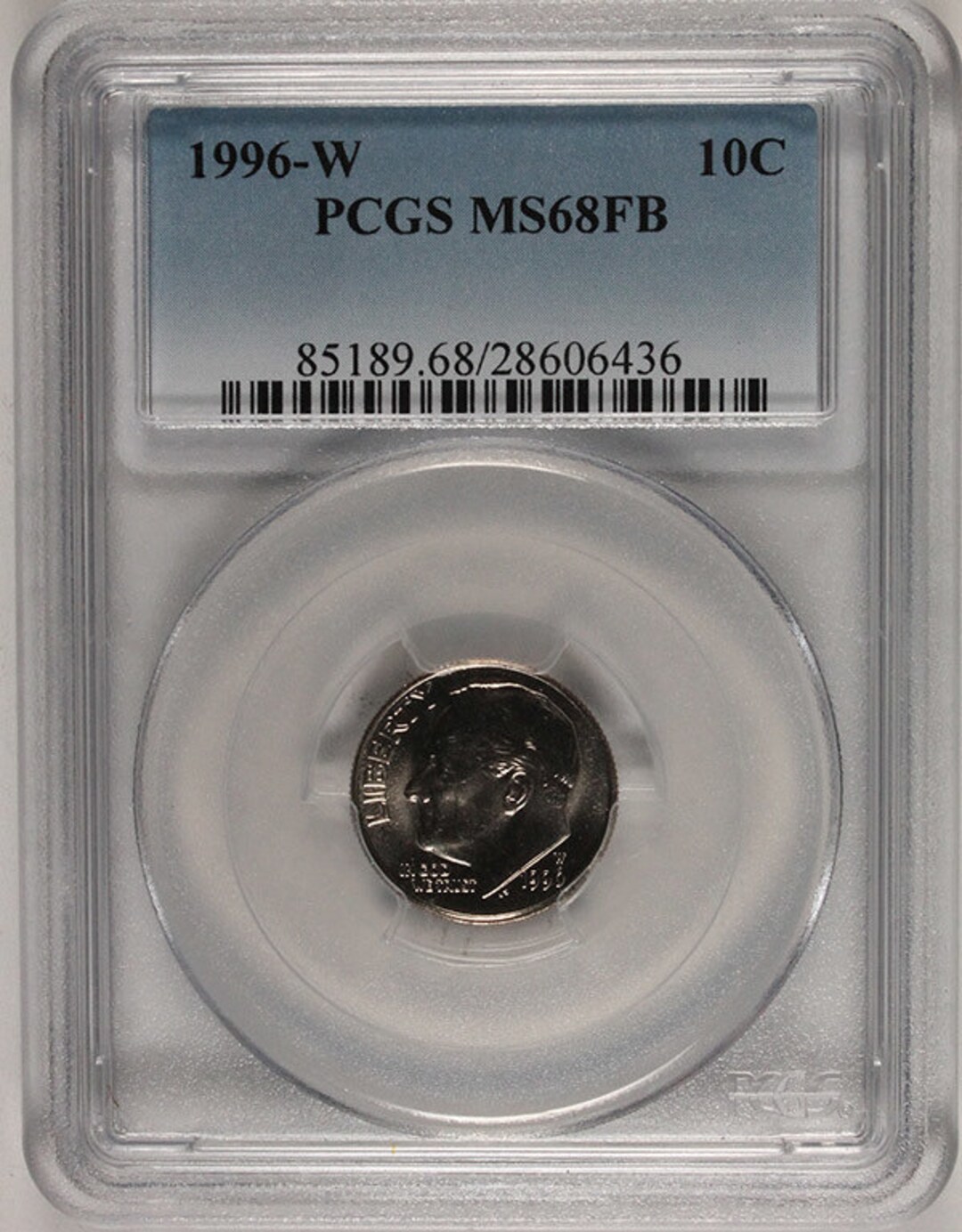 1996-W Dime PCGS MS68FB - Etsy