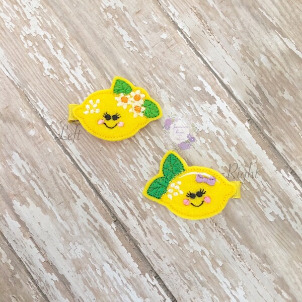 Felt Hair Clip - Etsy