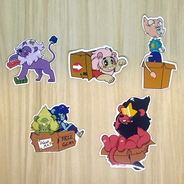 Steven Universe Lion Stickers - Etsy
