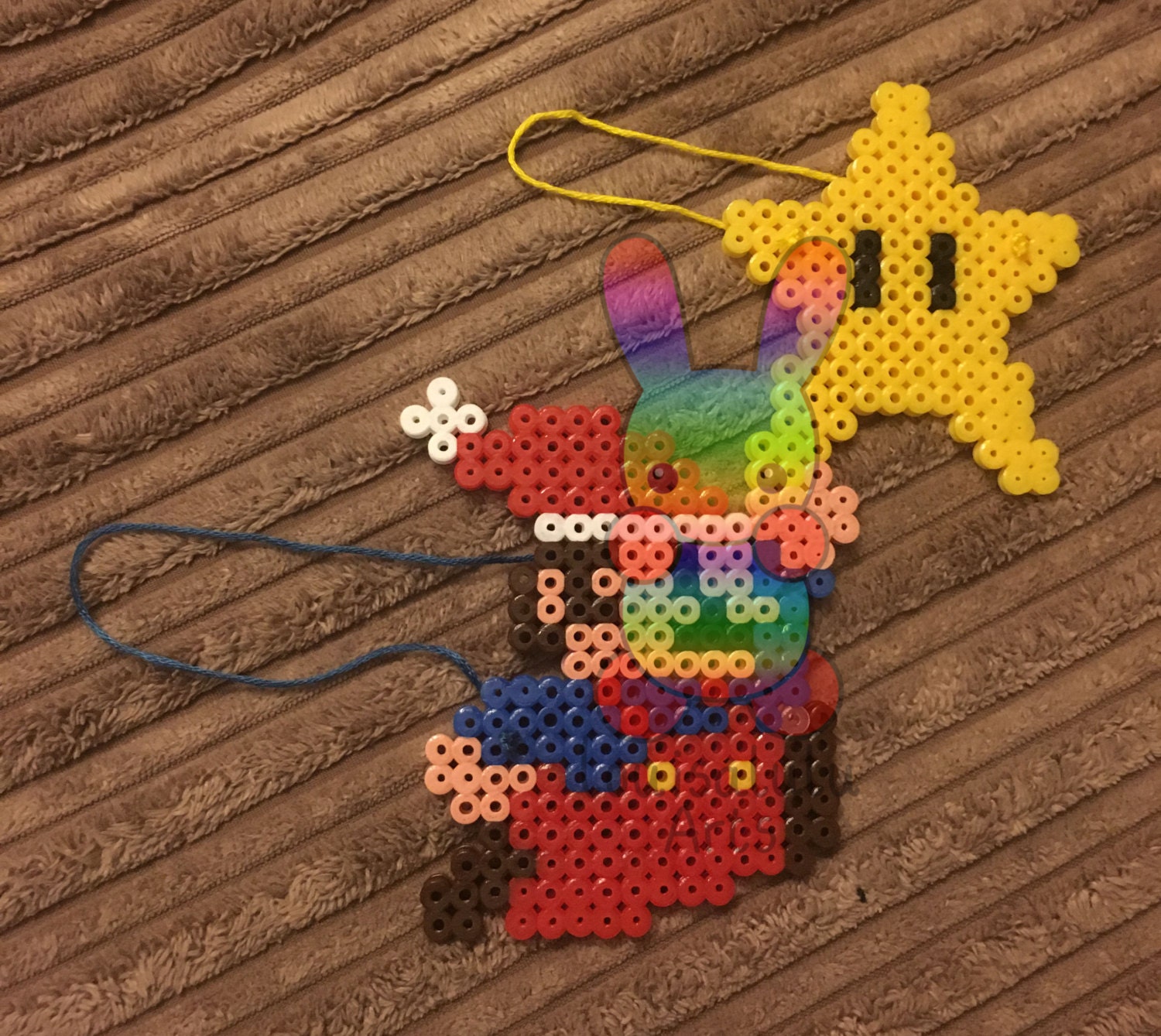 Hama Bead Geeky Christmas Tree Topper - Etsy