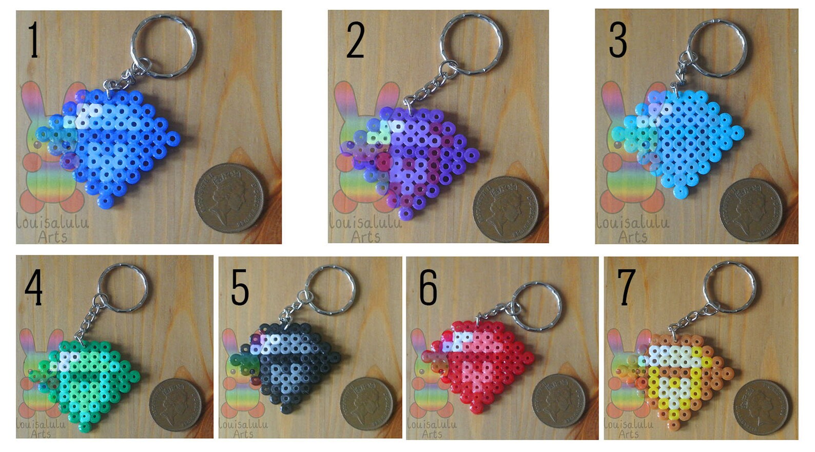 Sonic the Hedgehog Keyrings - Etsy