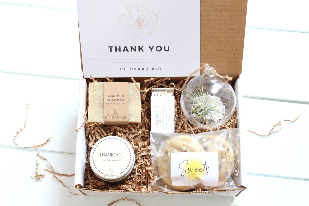 Thank You Gift Box - Referral Thank You Gift - Referral Gift ...