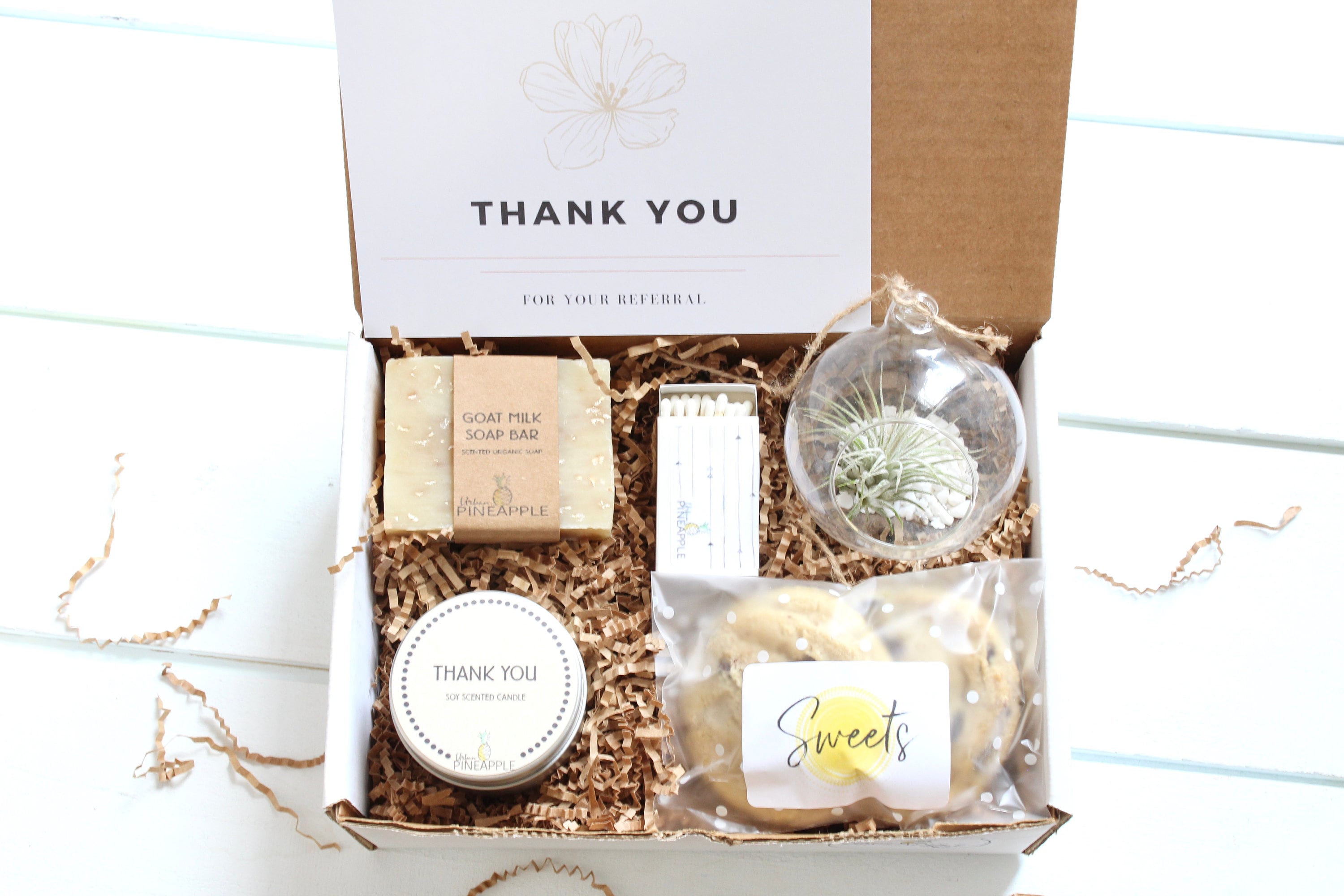 Thank You Gift Box Referral Thank You Gift Referral Gift - Etsy