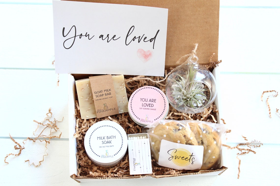 You Are Loved Gift Box - Encouragement Gift - Support Gift Box - Gift ...