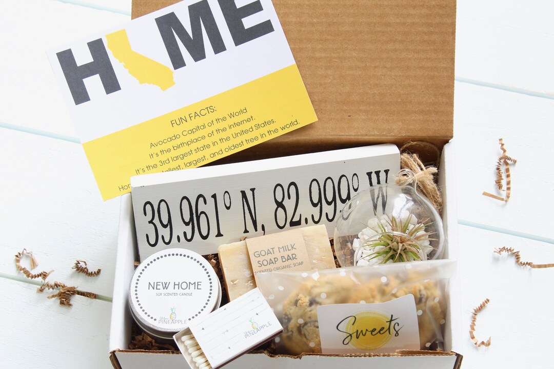 New Home Gift Box - Moving Gift Box - Housewarming Gift - New House ...