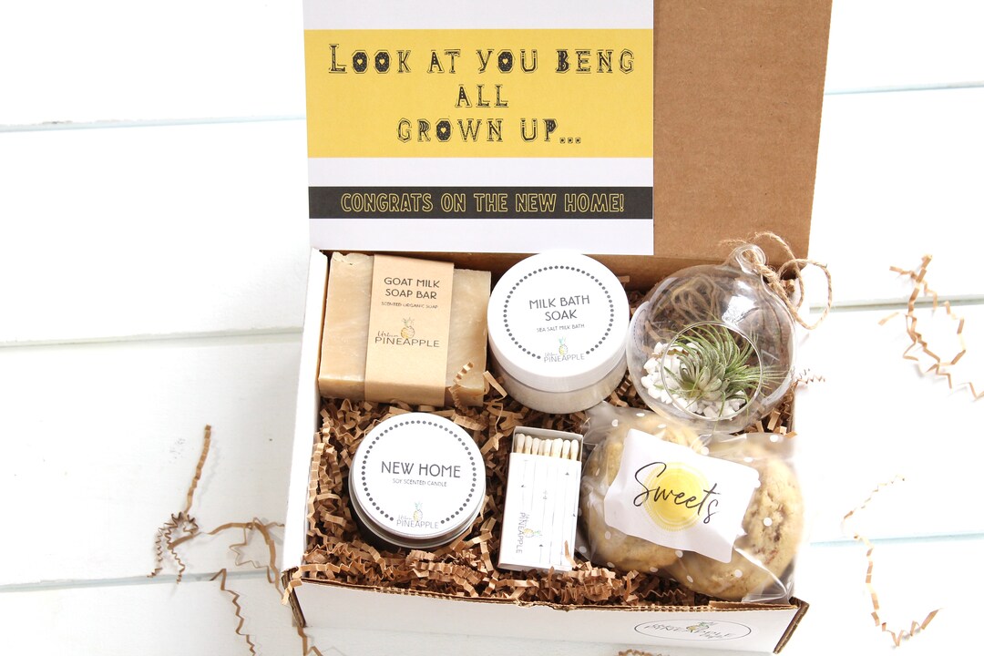 New Home Gift Box - Moving Gift Box - Moving Care Package ...