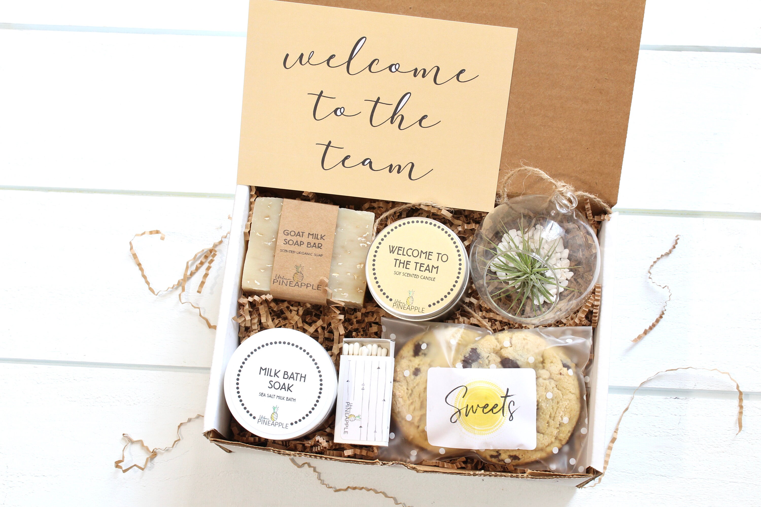 Welcome to the Team Gift Box Gift Team Member Gift Box | Etsy